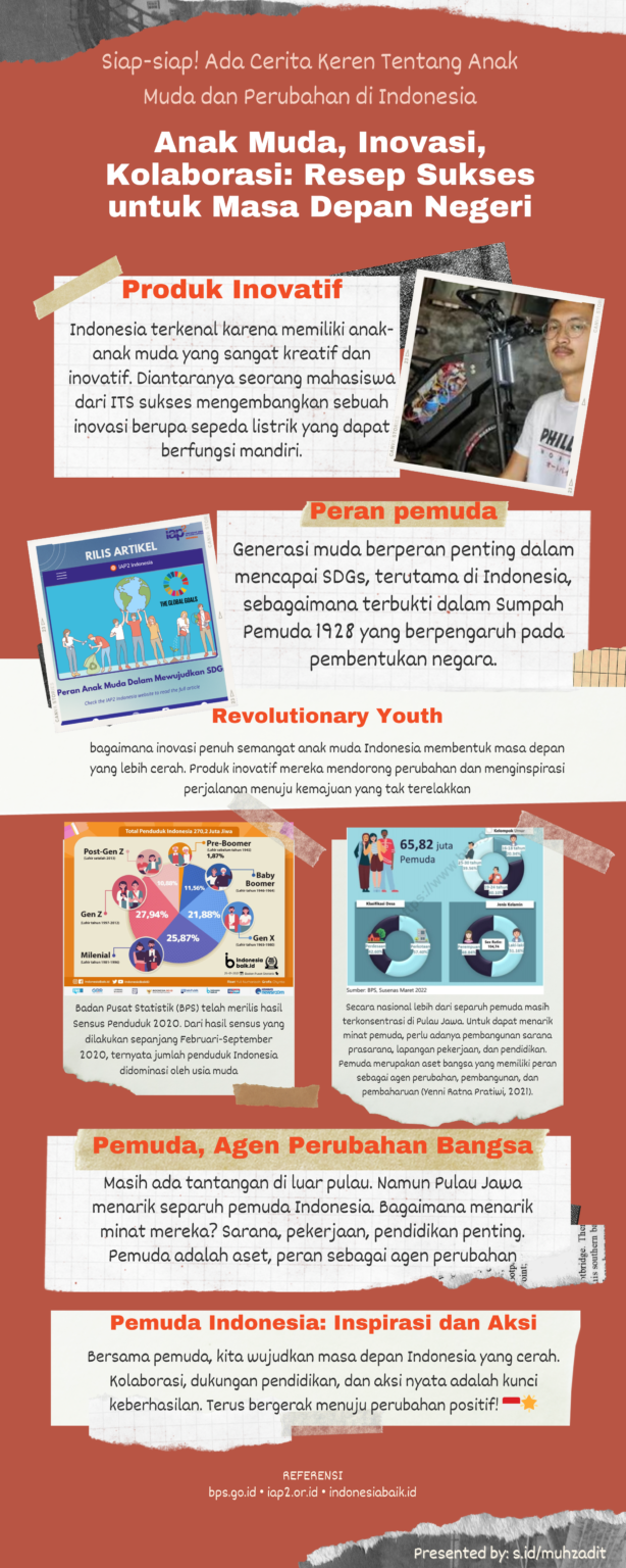 Infografis Pemuda Inovatif Resep Sukses Untuk Masa Depan Indonesia