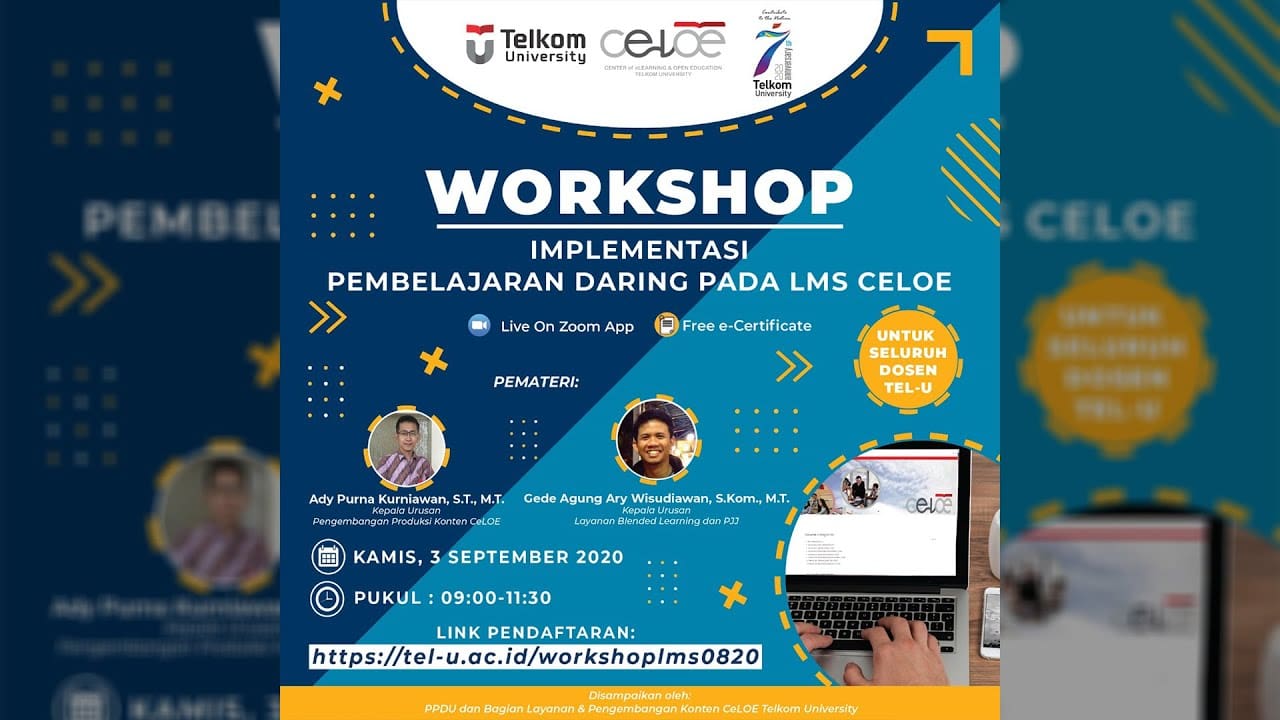 Workshop Implementasi Pembelajaran Daring Pada LMS CeLOE