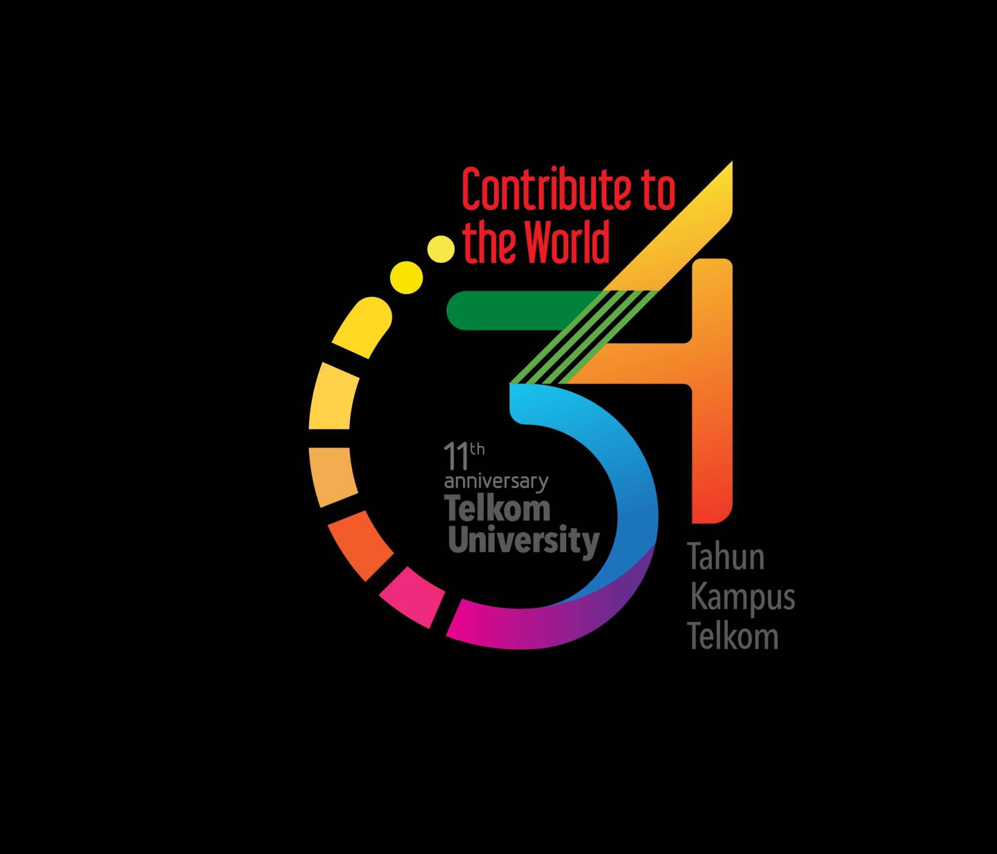 Logo Official Anniversary Tel-U ke 34 Telkom University – TelUtizen ...