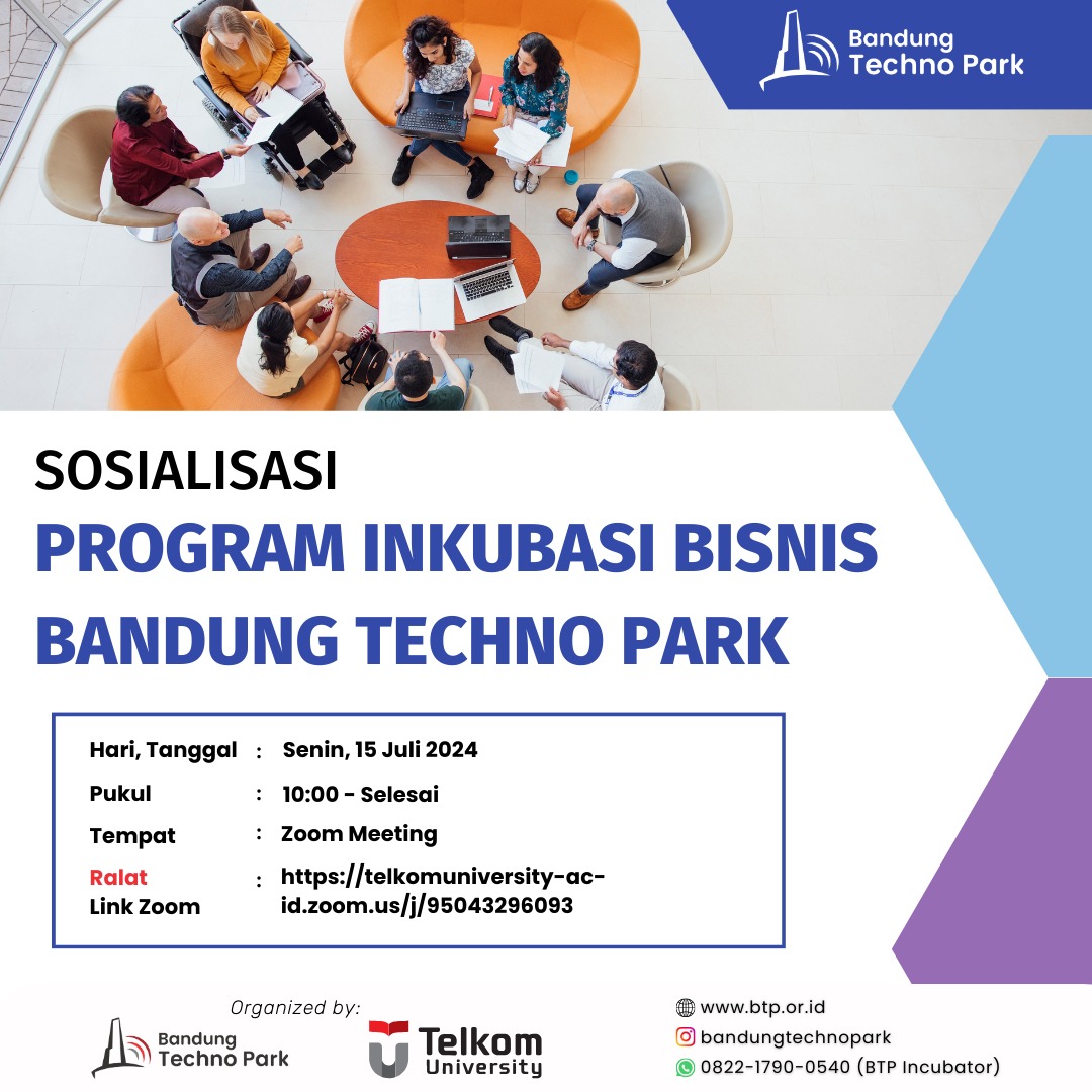 Program Inkubasi Bisnis Bandung Techno Park