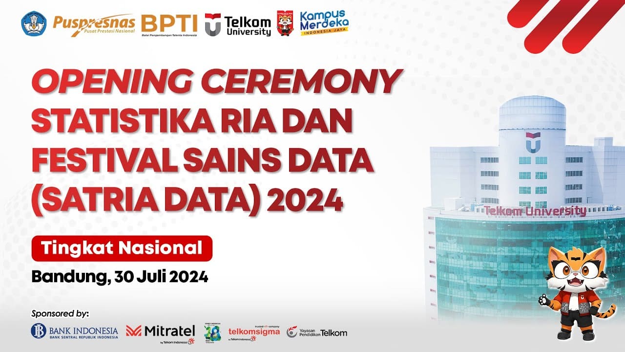 statistika ria dan festival sains data (satria data) 2024?