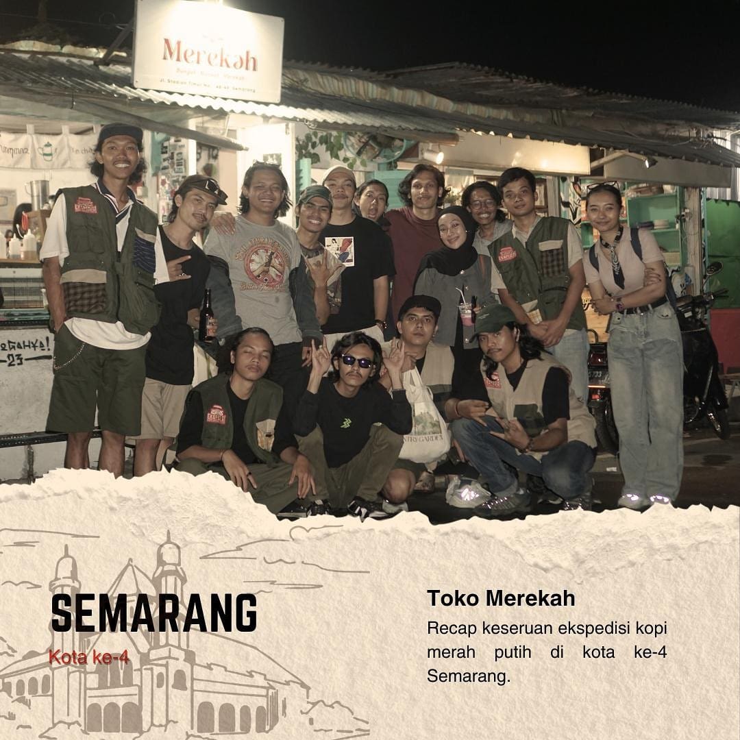 Melepas dahaga di Semarang dan singgah sejenak bersama tim ekspedisi ...