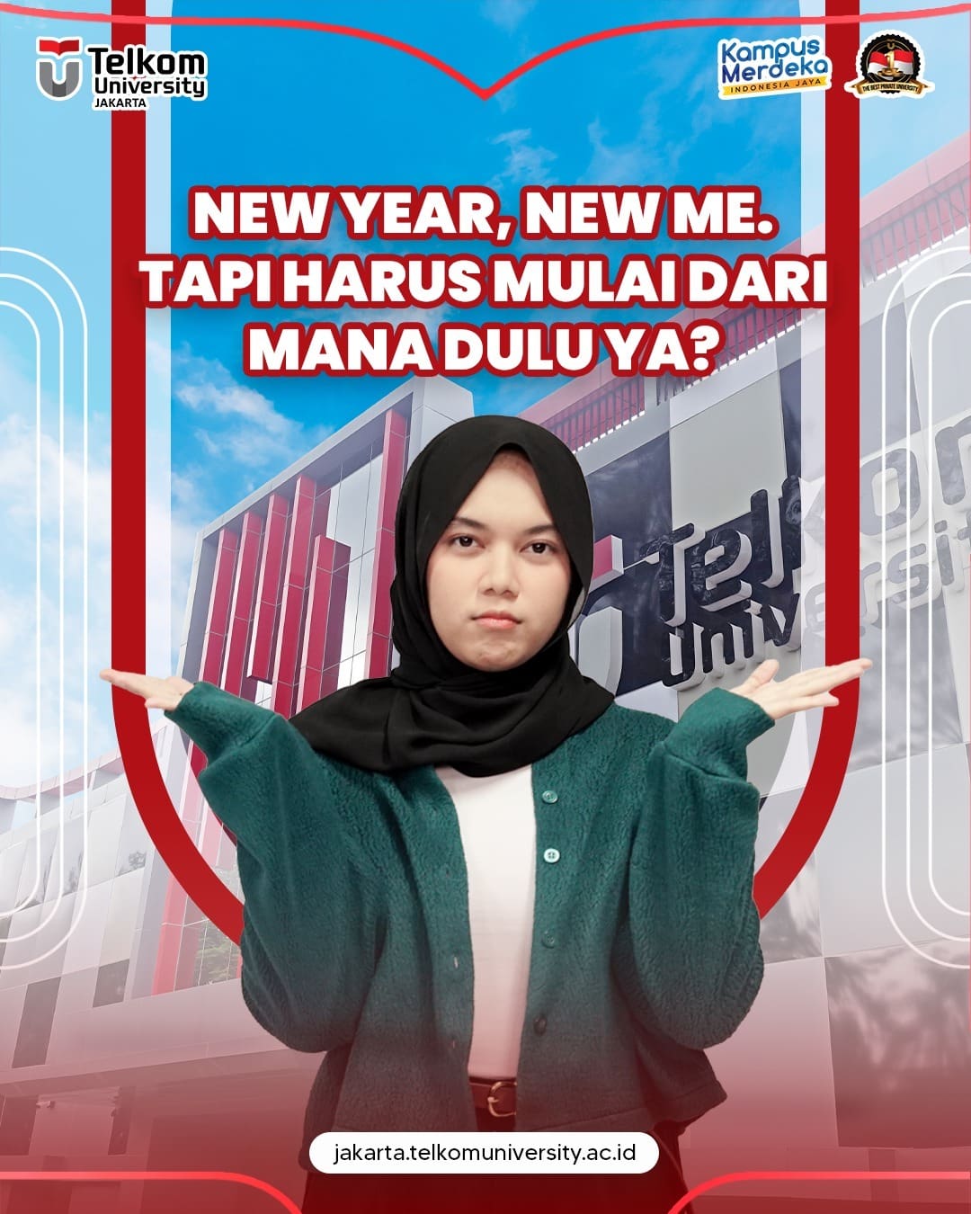 HEI TelUtizen Jakarta!Bulan Januari 2025 sudah di mulai! selamat kembali berak