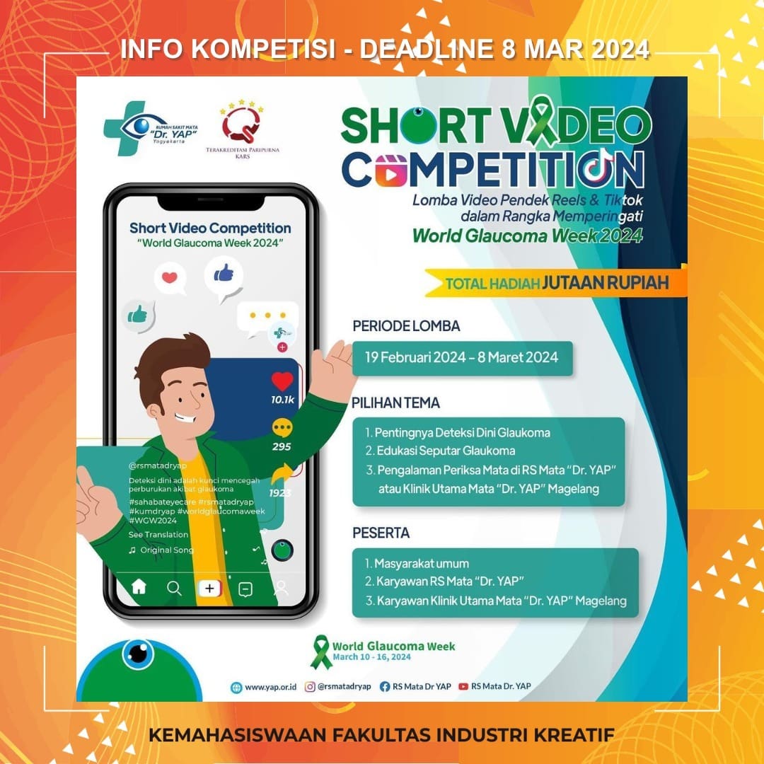 [ INFO KOMPETISI ] Deadline : 8 Maret 2024 More : desty.page/kemahasiswaan_fik