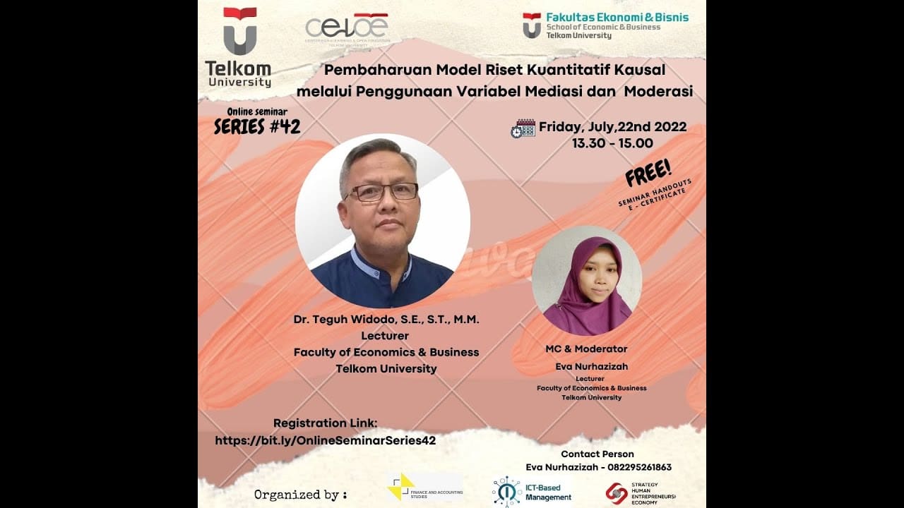 Seminar Online : Pembaharuan Model Riset Kuantitatif Kausal