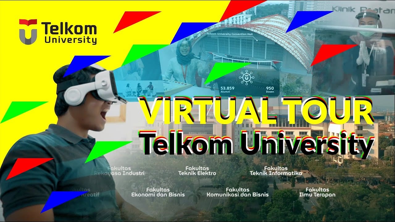 Virtual Tour Telkom University – TelUtizen Campus Life