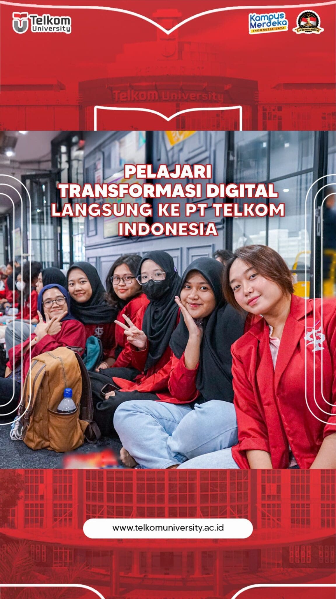 Mahasiswa Sistem Informasi Tel-U Surabaya mendapatkan kesempatan emas untuk pel