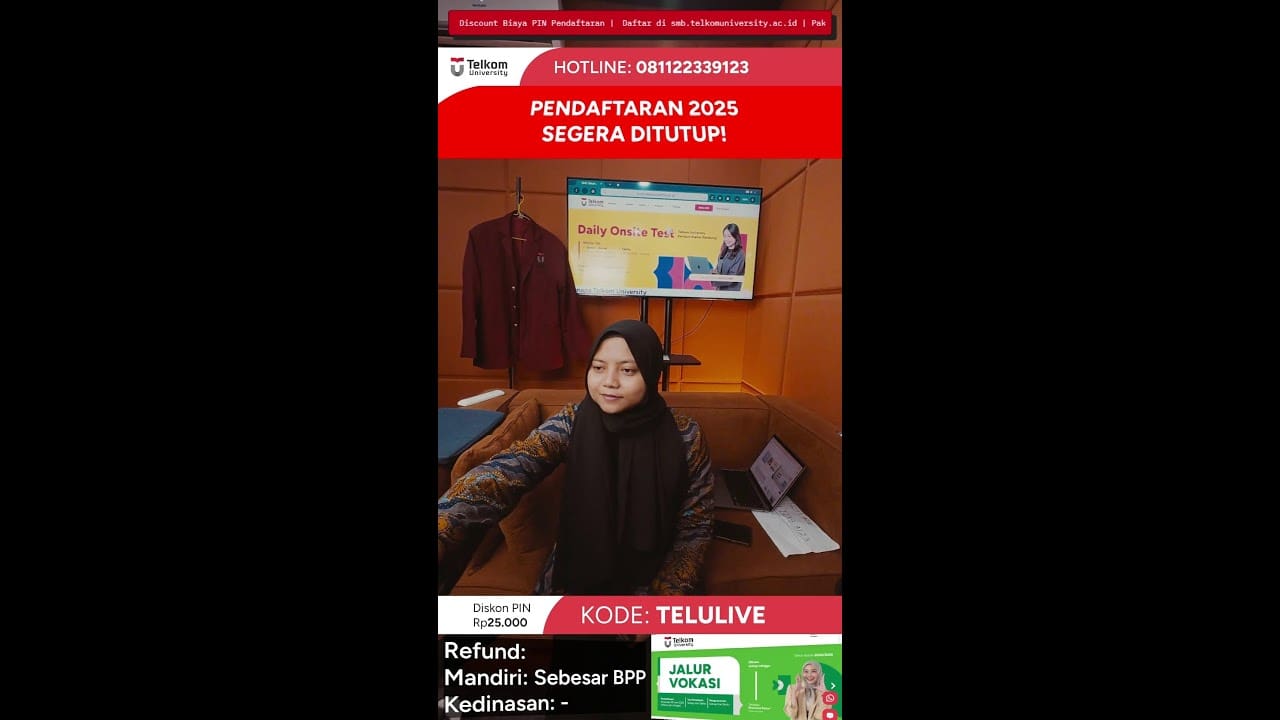Daily Live SMB Telkom University – TelUtizen Campus Life