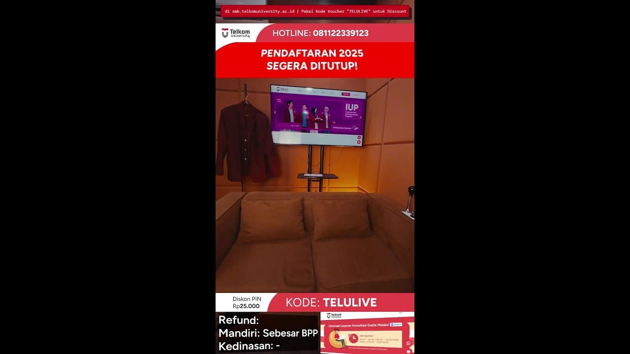 Daily Live SMB Telkom University – TelUtizen Campus Life
