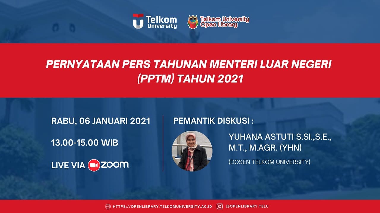 Pernyataan Pers Tahunan Menteri Luar Negeri (PPTM) Tahun 2021 ...