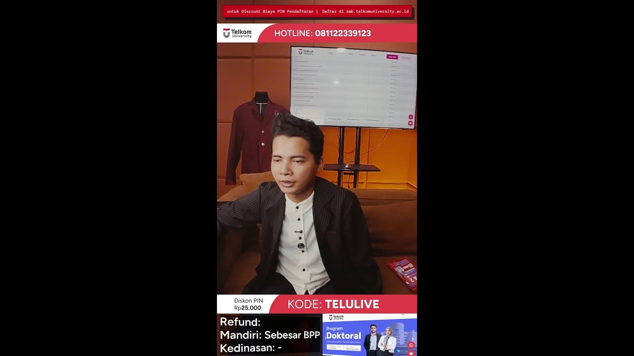 Daily Live SMB Telkom University