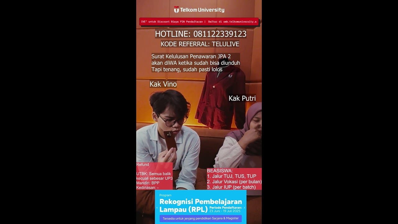 Daily Live SMB Telkom University