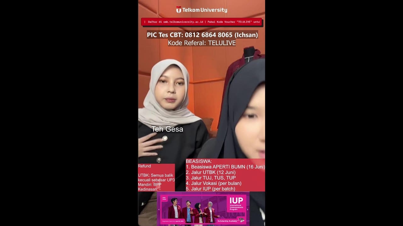 Daily Live SMB Telkom University